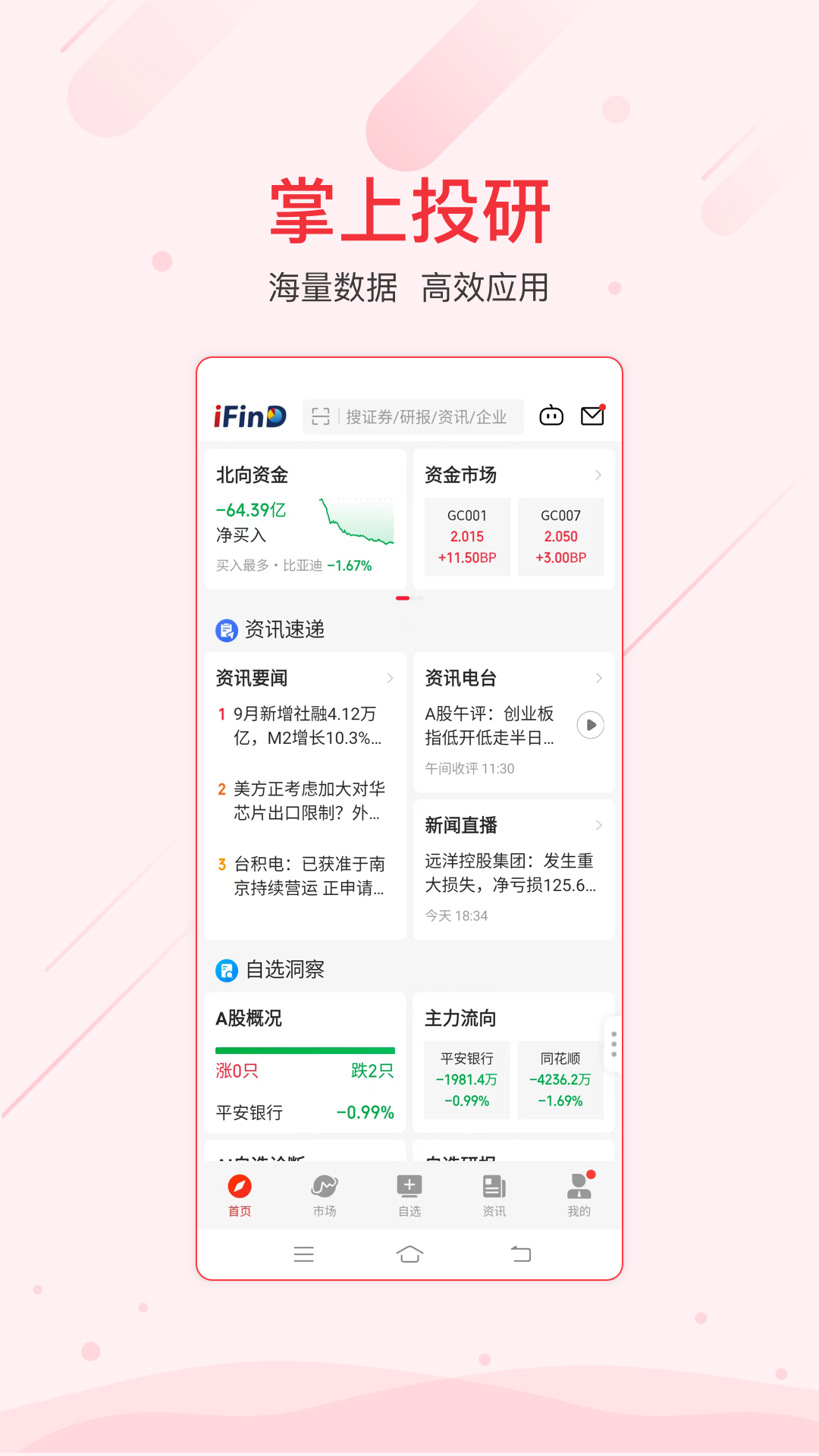 同花顺iFinD官方下载-同花顺iFinDapp最新版本免费下载-应用宝官网