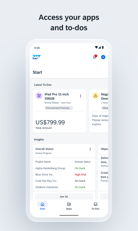 SAP Mobile Start官方下载-SAP Mobile Start app 最新版本免费下载-应用宝官网